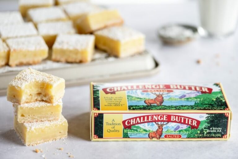 Classic Lemon Bars - Challenge Dairy