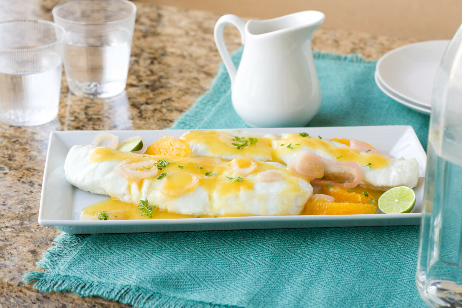 Buttery Citrus Sauce for Fish - Challenge Dairy