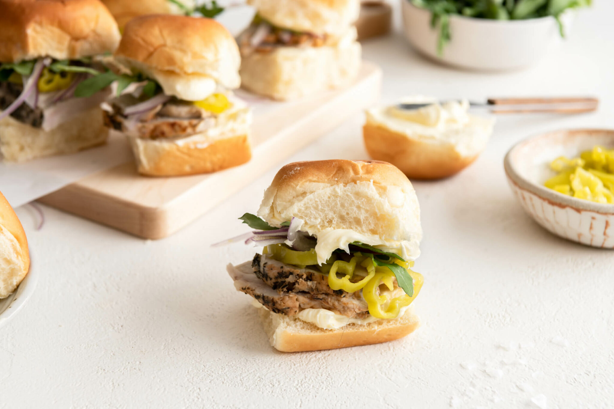 Pork and Pepperoncini Sandwich - Challenge Dairy